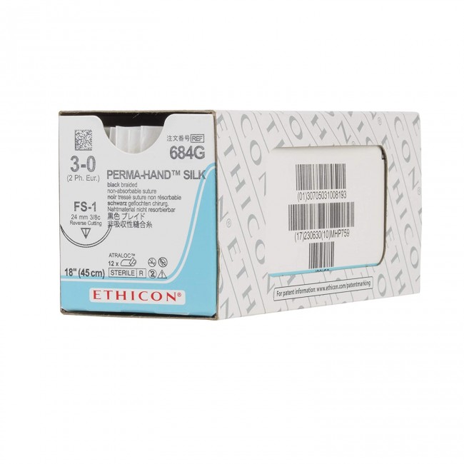 Ethicon Silk 2-0, FS-1 - 684G